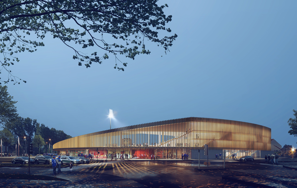 SOCKEEL Architectes » Archive » STADE TRIBUT – DUNKERQUE